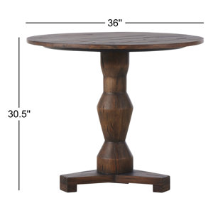 Birch Lane™ Naiesha Large End Table-Antique Belgium Bleach | Birch Lane