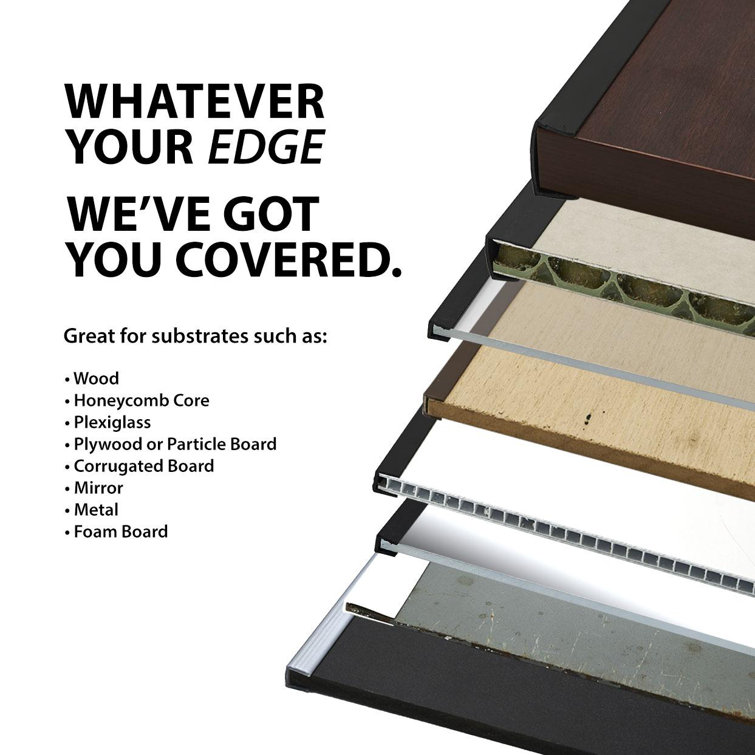 Outwater Plastic 0.625 Inch Wide Molding Track | Wayfair