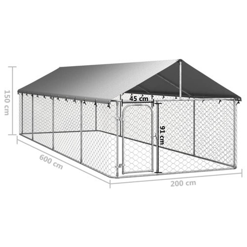 VidaXL Dog Pen | Wayfair