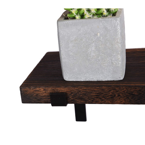 Ebern Designs Quillon Wood Floating Shelf | Wayfair