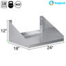 Amgood Stainless Steel Microwave Shelf, NSF Certified & Reviews | Wayfair