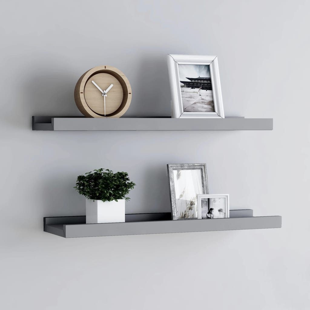 Latitude Run® Wall Shelves Floating Shelves Wall Mounted Display ...