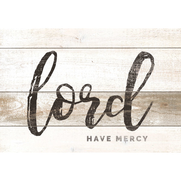 Happy Larry Lord Have Mercy Wood | Wayfair.co.uk