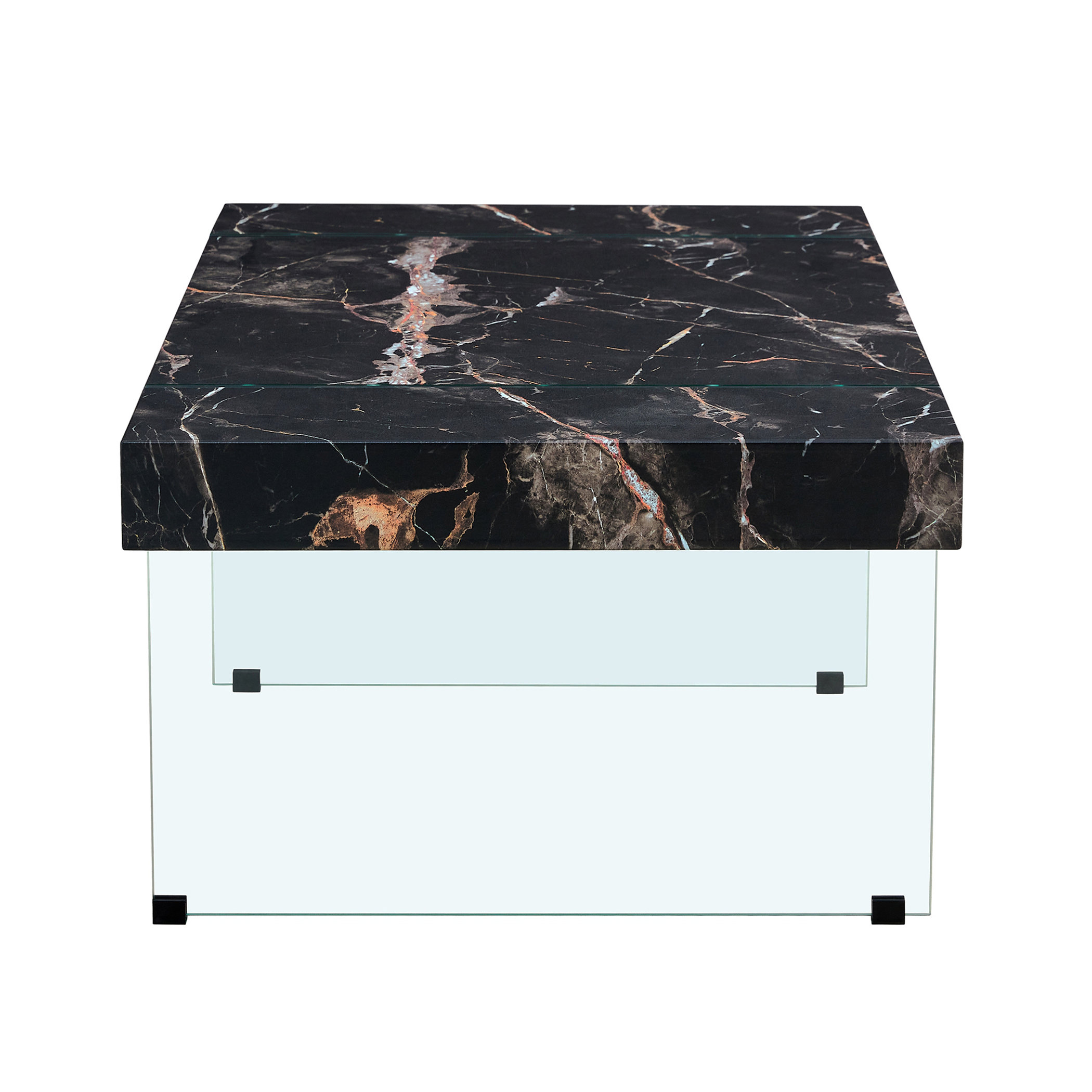 George Oliver Modern DIY Glass Leg Tea Table Set (2 Sizes) - Leg ...