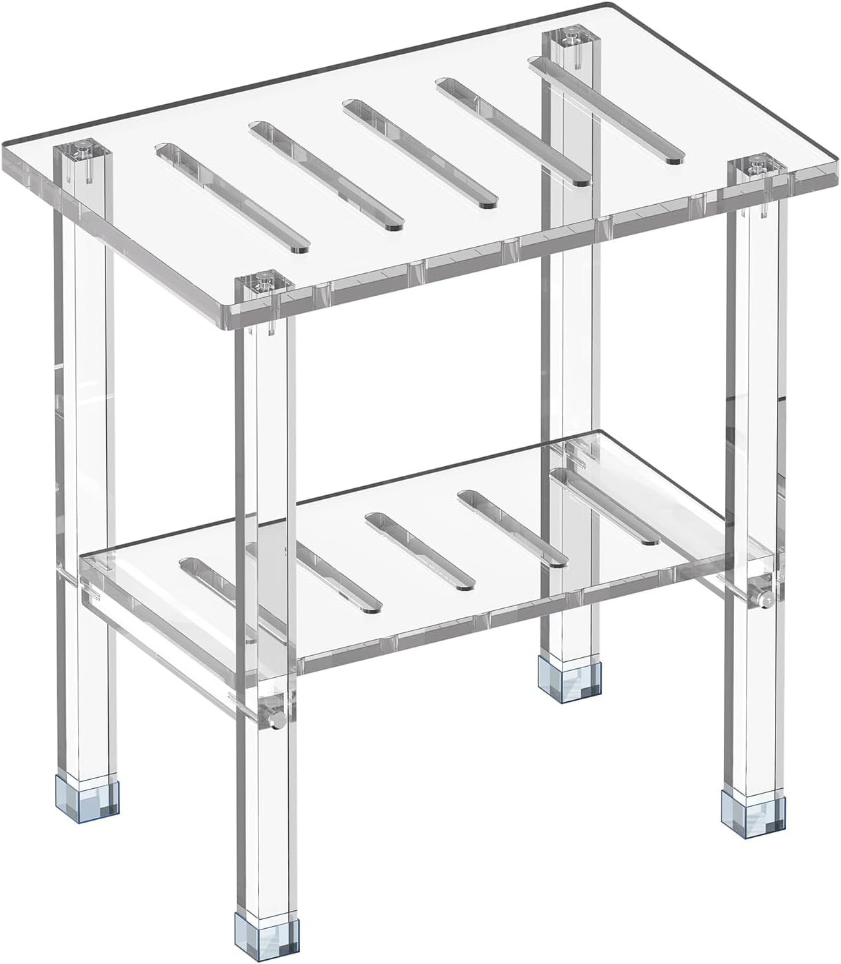 Brayden Studio® Acrylic Shower Bench For Inside Shower 13.98" D X 21.26 ...