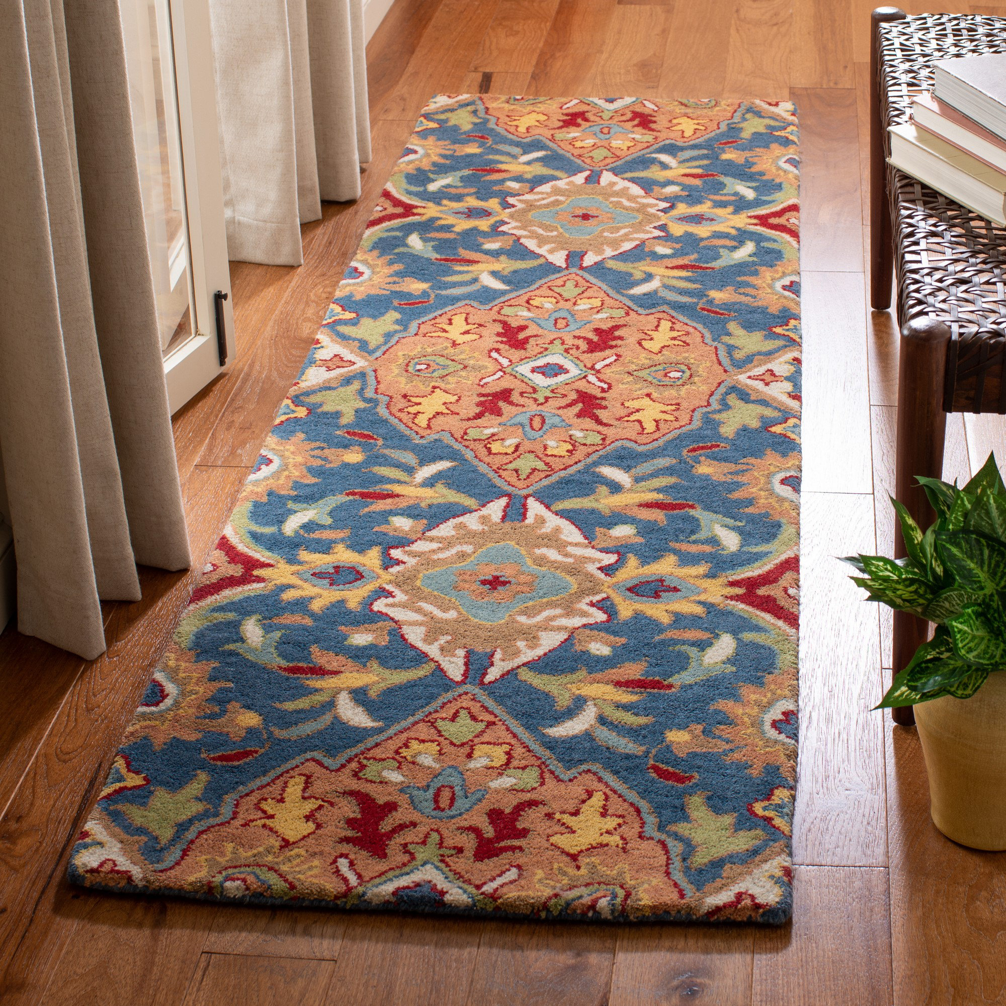 Charlton Home® Cranmore Hand Tufted Wool Southwestern Rug & Reviews ...
