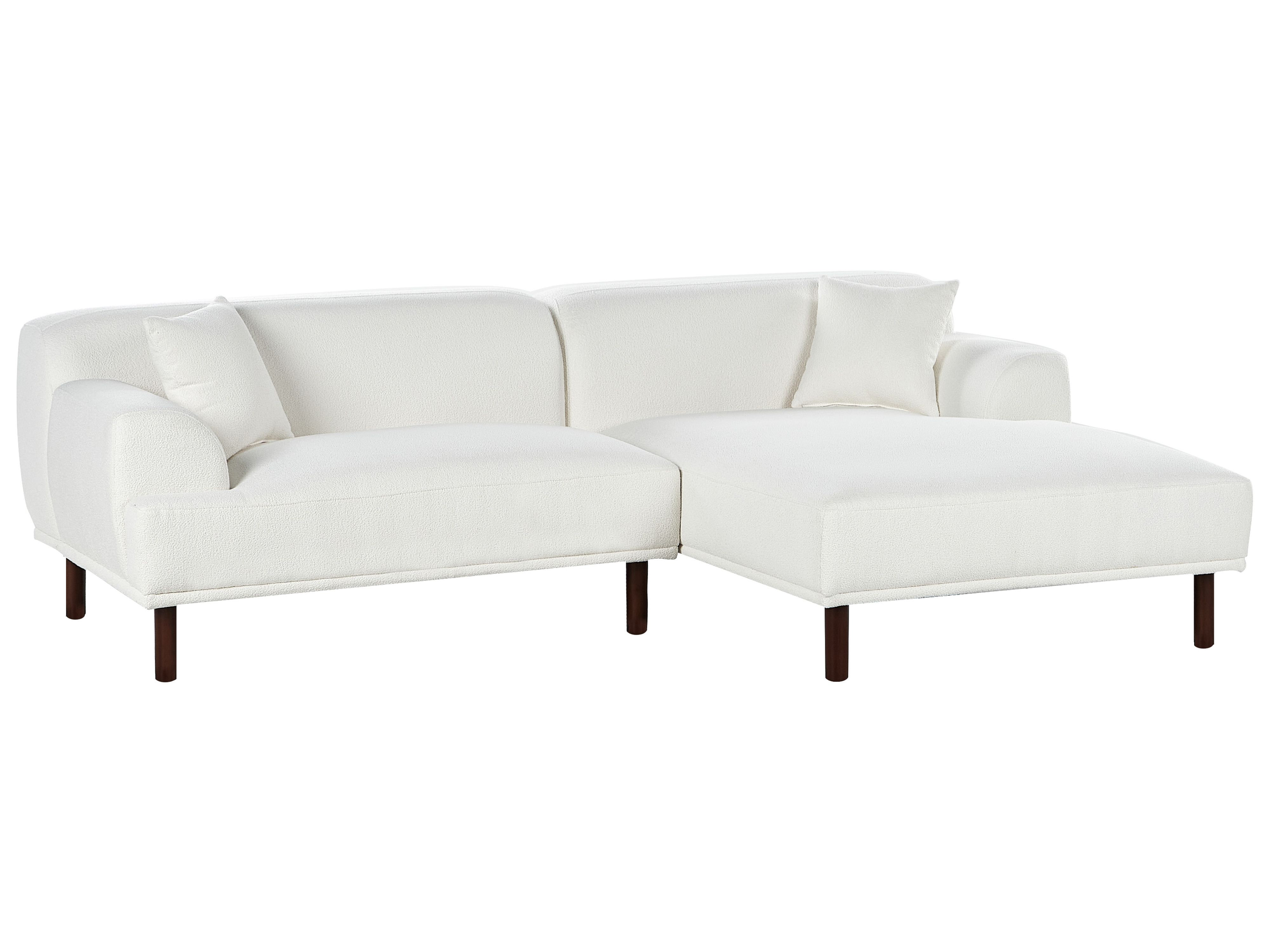 Beliani HOLT Upholstered Corner Sofa | Wayfair.co.uk