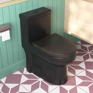 Black Toilets You'll Love | Wayfair