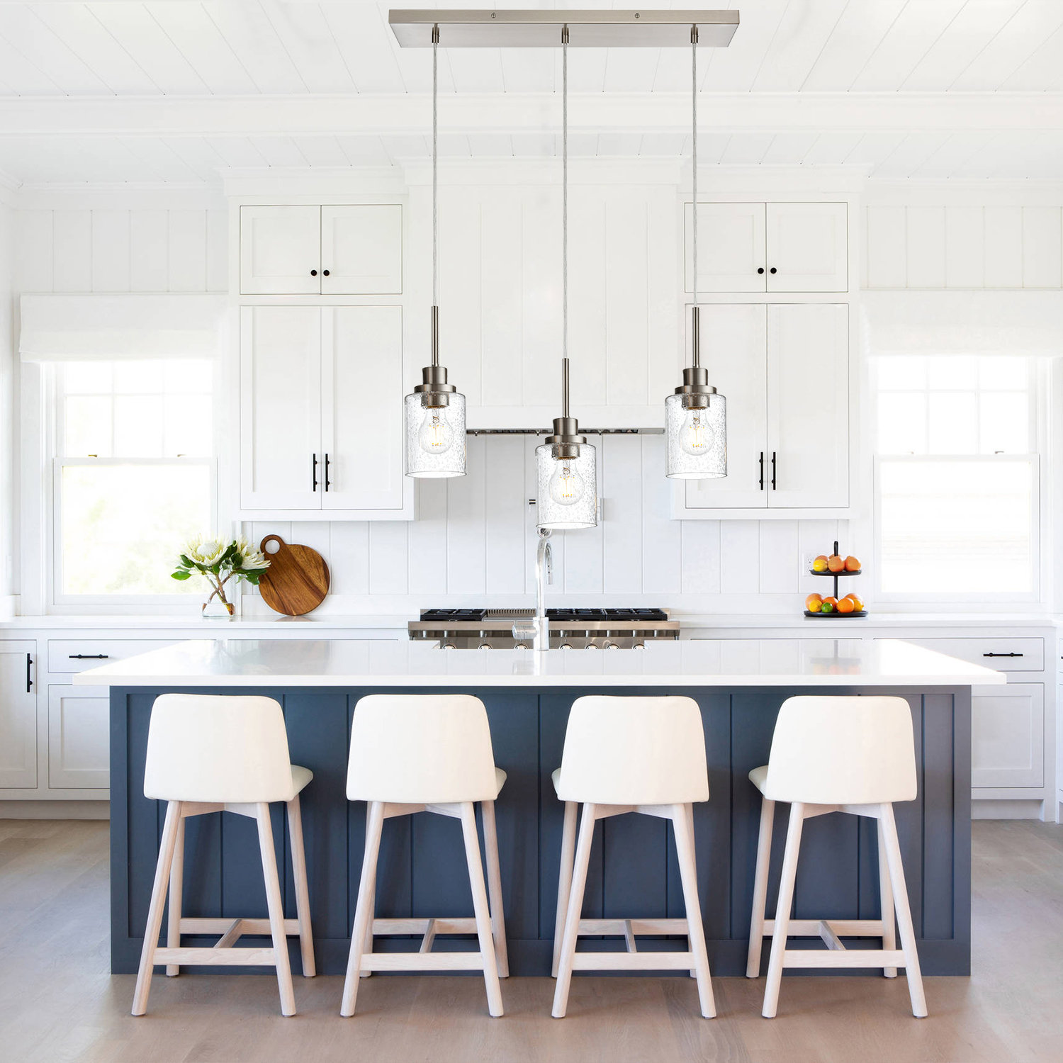 Breakwater Bay 3 Light Kitchen Island Chandelier, Modern Pendant Light ...