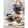 Ivy Bronx 20 OZ Ramen Bowls Set, Ceramic Japanese Noodle Bowls Set Of 2 ...