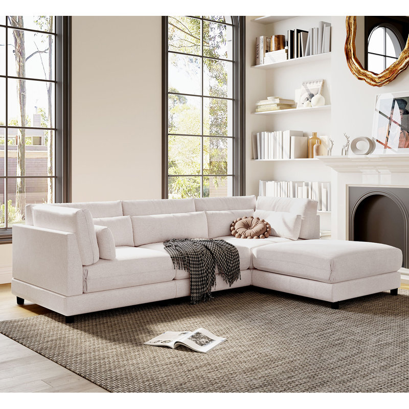 Latitude Run® Nateka 2 - Piece Upholstered Sectional | Wayfair