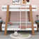Isabelle & Max™ Bunk Bed With Built-In Ladder And Wood Color Columns ...