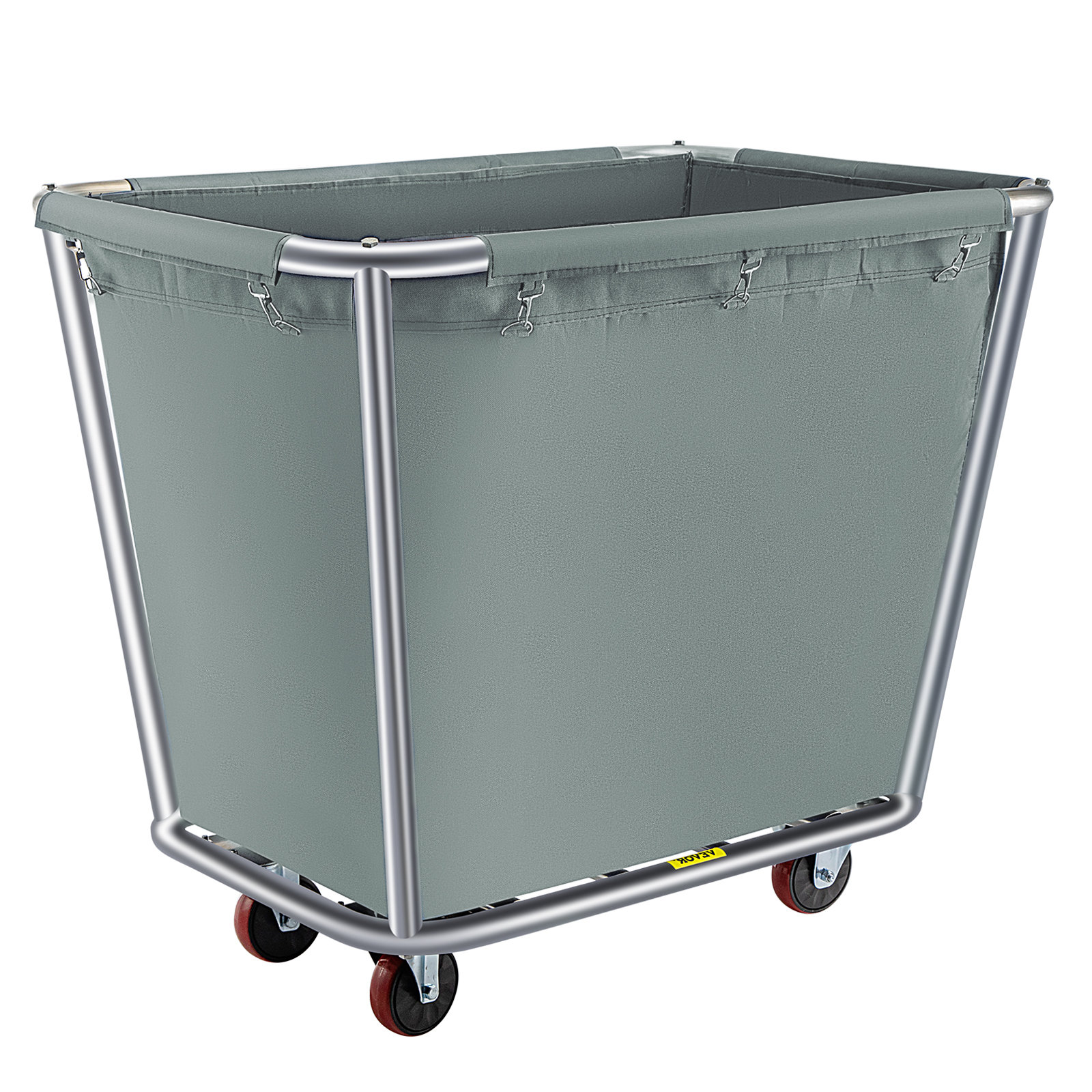 VEVOR Fabric/Stainless Steel Laundry Cart with Wheels | Wayfair