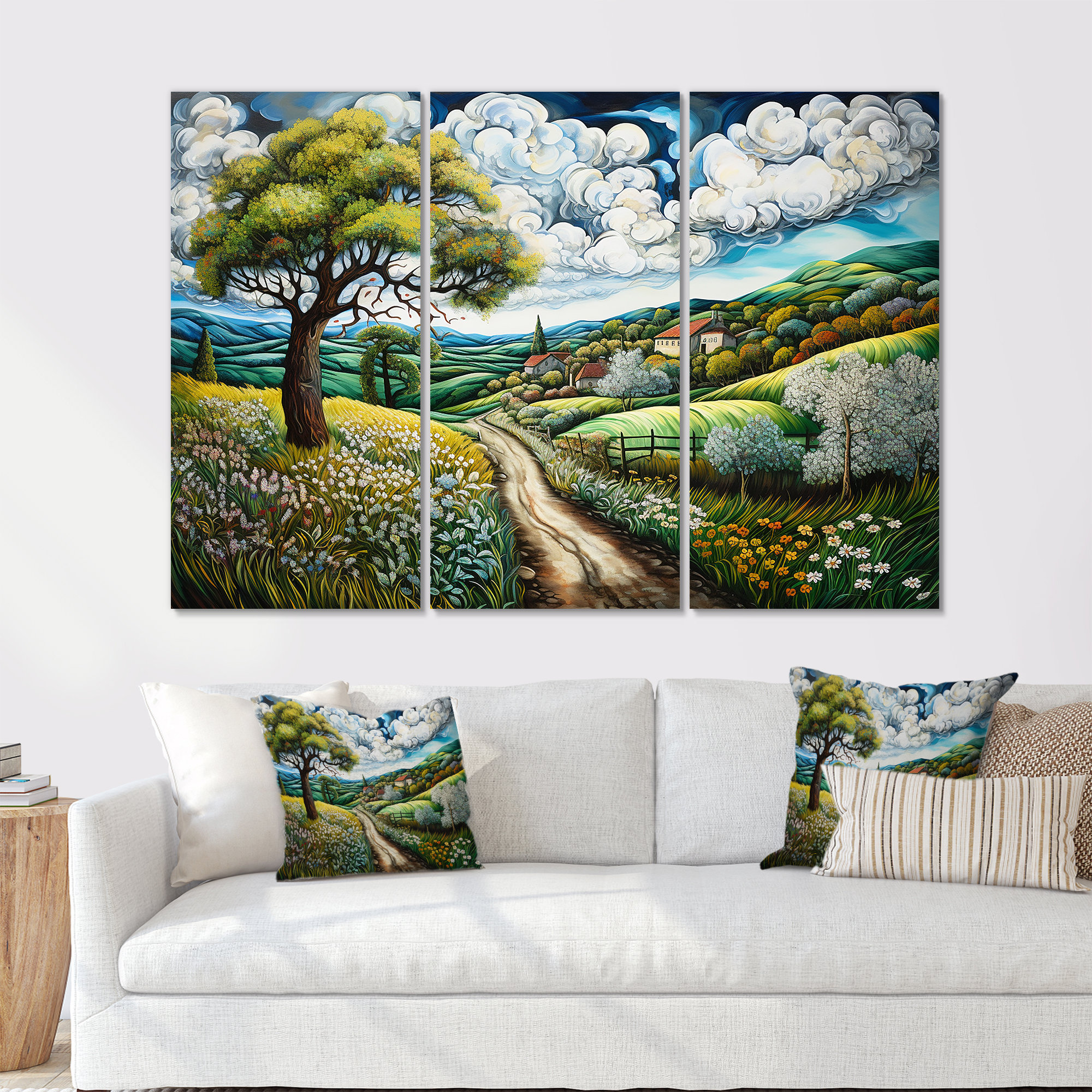 Gracie Oaks Countryside Charm Italian Landscape I - Countryside Wall ...