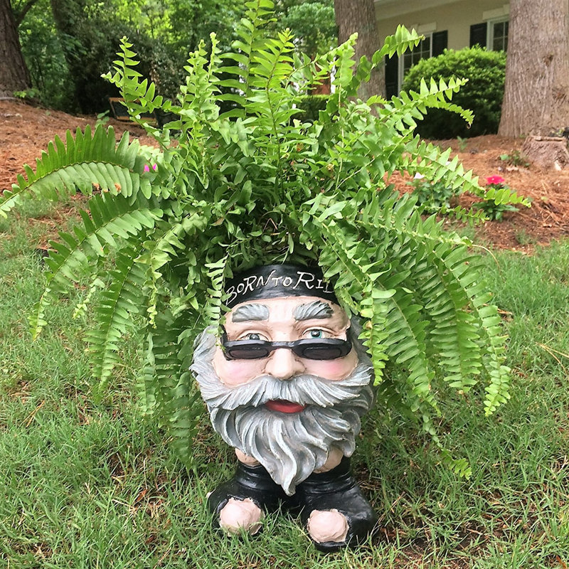 HomeStyles Muggly's Biker "Dude" in Motorcycle Attire Statue & Reviews ...