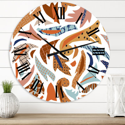 baroque wall clock