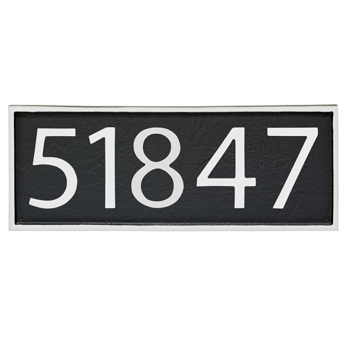 Montague Metal Products Rectangle Wall Plaque & Reviews | Wayfair