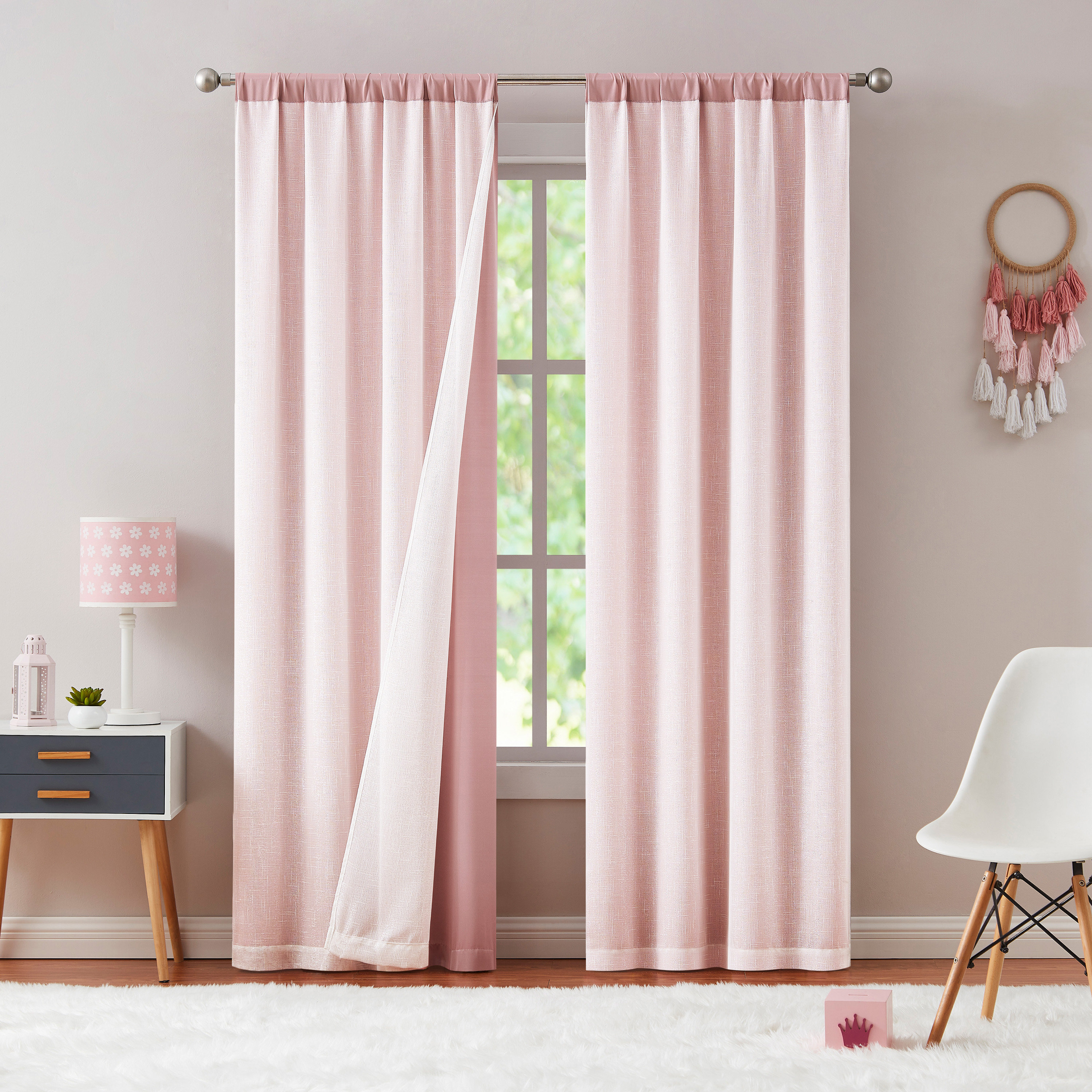 Hopscotch Polyester Curtain & Reviews | Wayfair