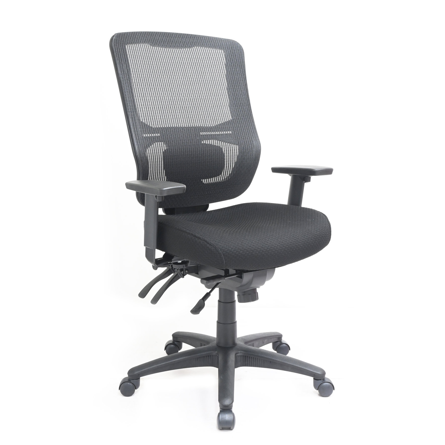 Eurotech Seating Apollo II Multifunction High-Back Swivel Office Chair ...