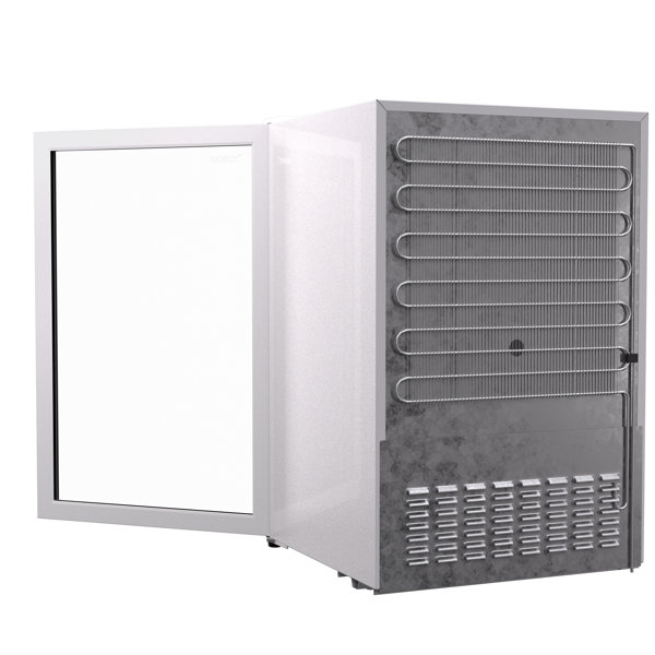 Husky 131L Beverage Refrigerator 4.6 Cu. ft. Freestanding Mini Fridge ...
