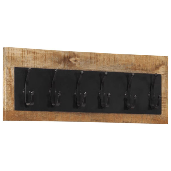Alpen Home Sheila Solid Wood Wall 6 - Hook Wall Mounted Coat Rack ...