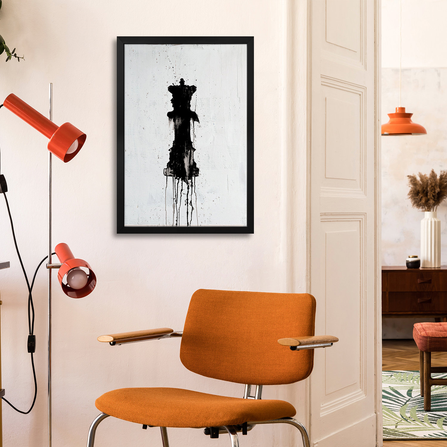 Brayden Studio® Queen Premium Framed Poster by Kent Youngstrom | Wayfair