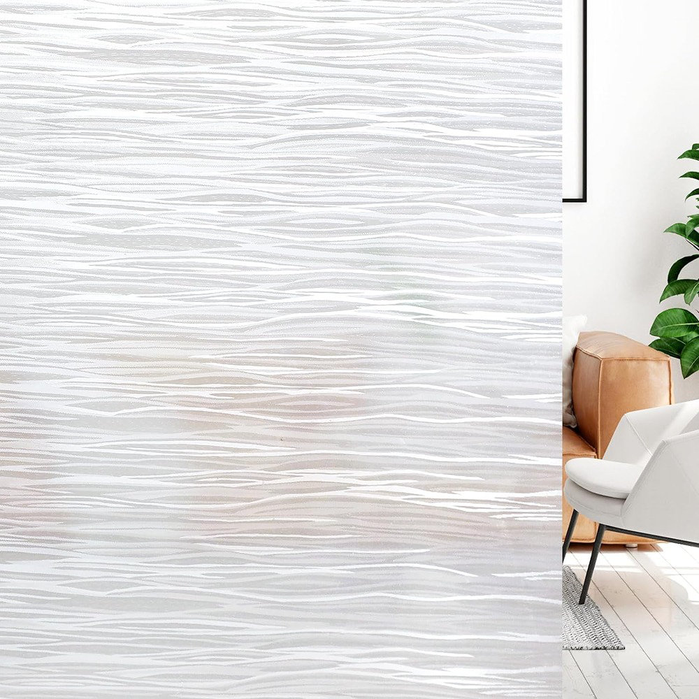 Symple Stuff Window Privacy Film, Frosted Glass Window Film, Removable ...