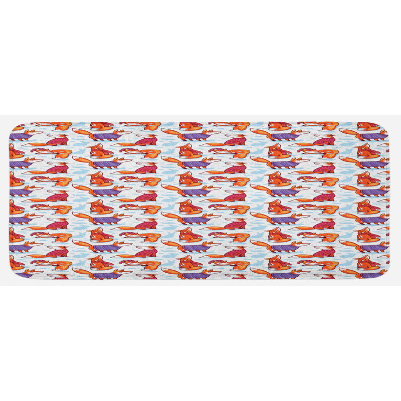 East Urban Home Fox Kitchen Mat | Wayfair