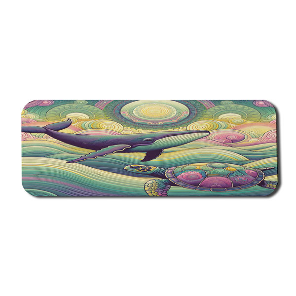 Charlton Home® Deronte Rubber Desk Pad | Wayfair
