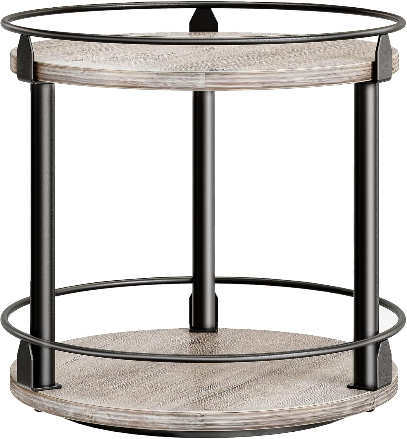 Latitude Run® 2-Tier Rotating Spice Rack Organizer With Smooth 360 ...