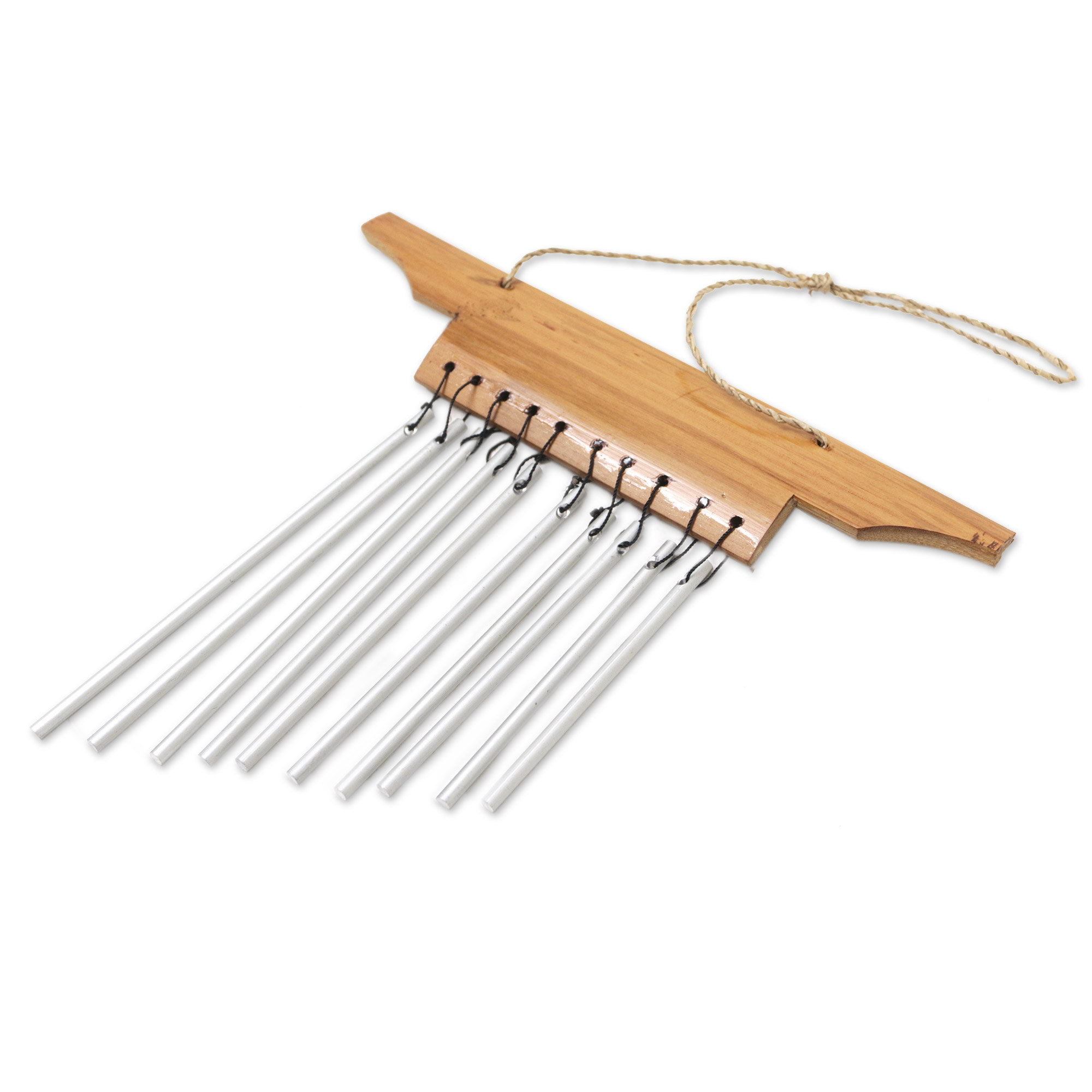 Arlmont & Co. Handmade Empire Of Melody Bamboo Mini Wind Chimes ...