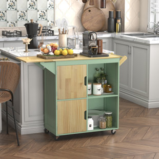 Drop Leaf Kitchen Islands & Carts You'll Love | Wayfair