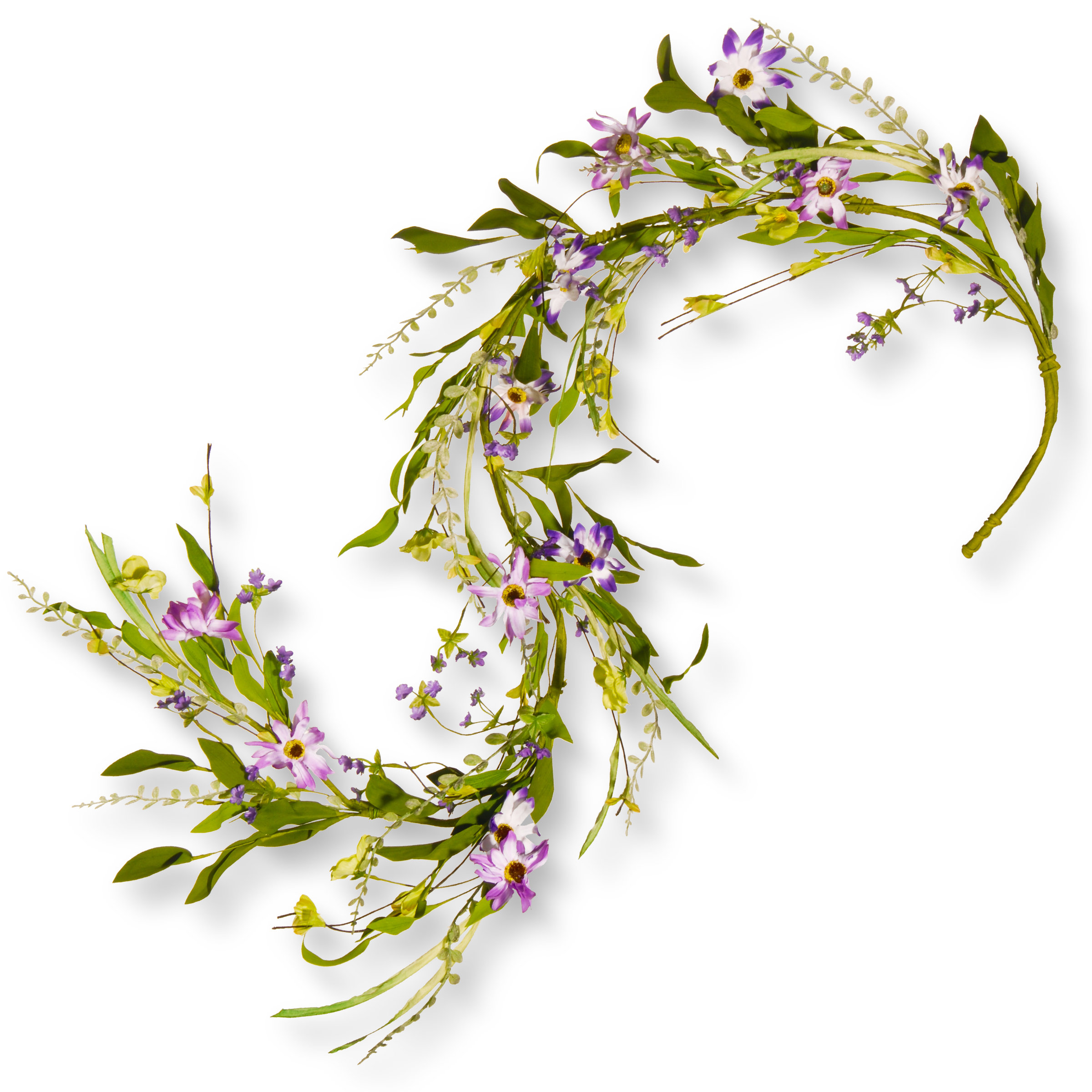 Primrue 5 ft. Spring Flower Garland & Reviews | Wayfair