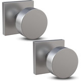Brushed Nickel Door Knobs You'll Love | Wayfair