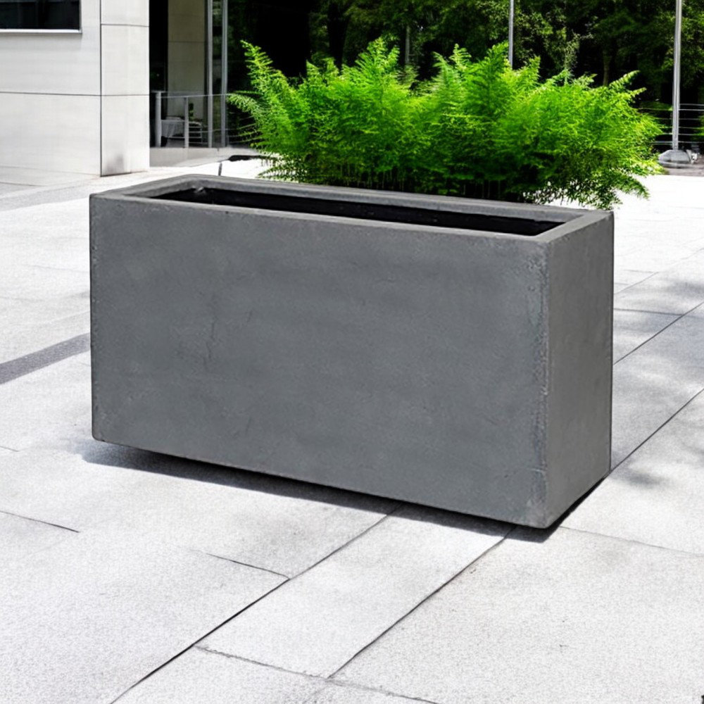 Wrought Studio Angellie Basic Fiberstone Planter Box & Reviews ...