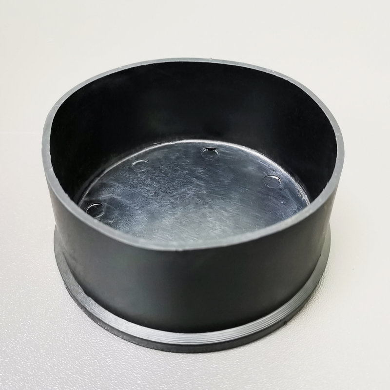 FixtureDisplays 3 Inches Pvc Chair Leg Caps Round Tube Floor Protectors ...