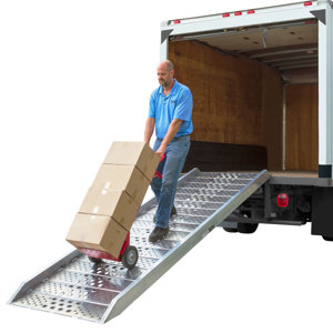 HD Ramps Box Truck Loading Walk Ramp Plate-End Aluminum 2000 lb ...