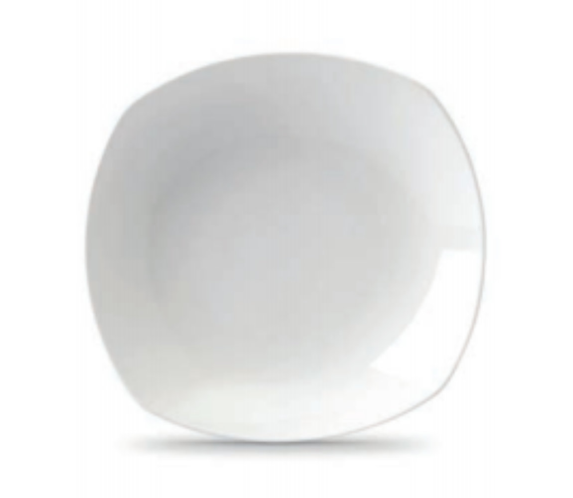 VITREX Square Deep Dinner Plate 4-piece 9.5-inch/vitrex-crown - Wayfair ...