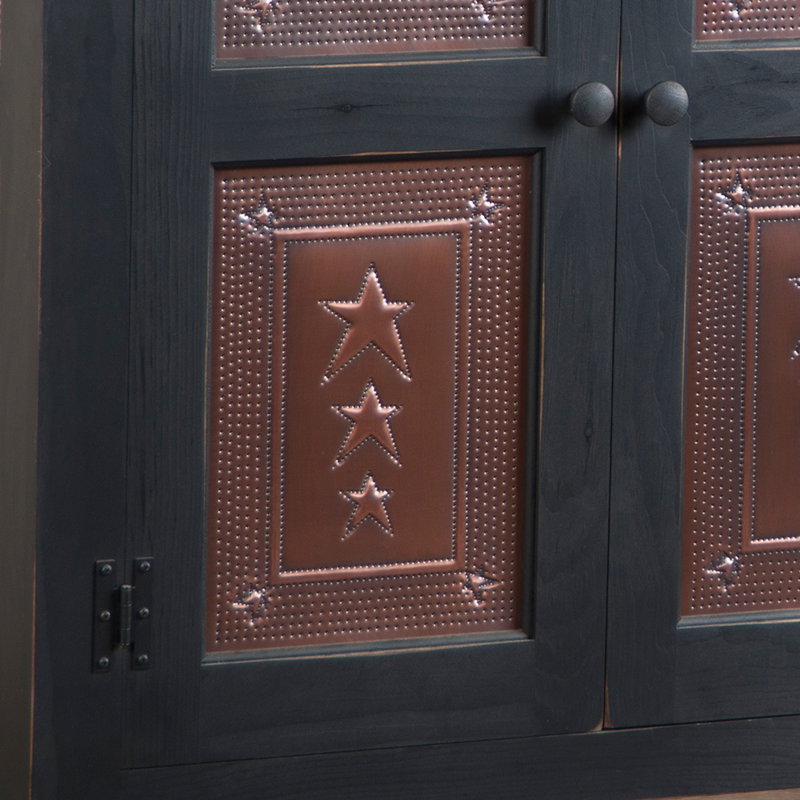 Irvin's Tinware Embossed Star Panel | Wayfair