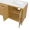 Highbury Furnishings Alsup 72'' Free Standing Double Bathroom Vanity ...