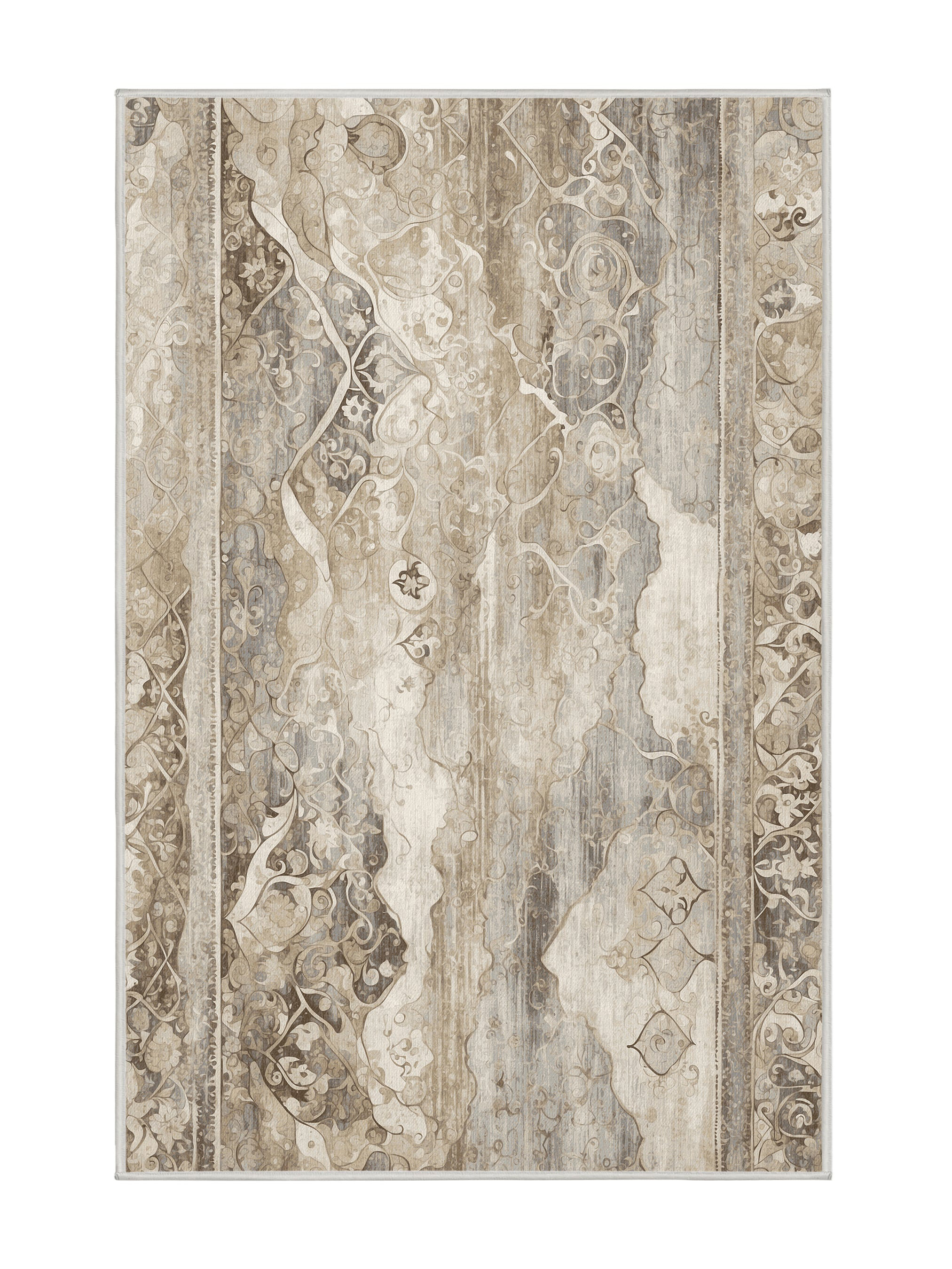 Wrought Studio™ Crimson Prime Drift Rug | Wayfair