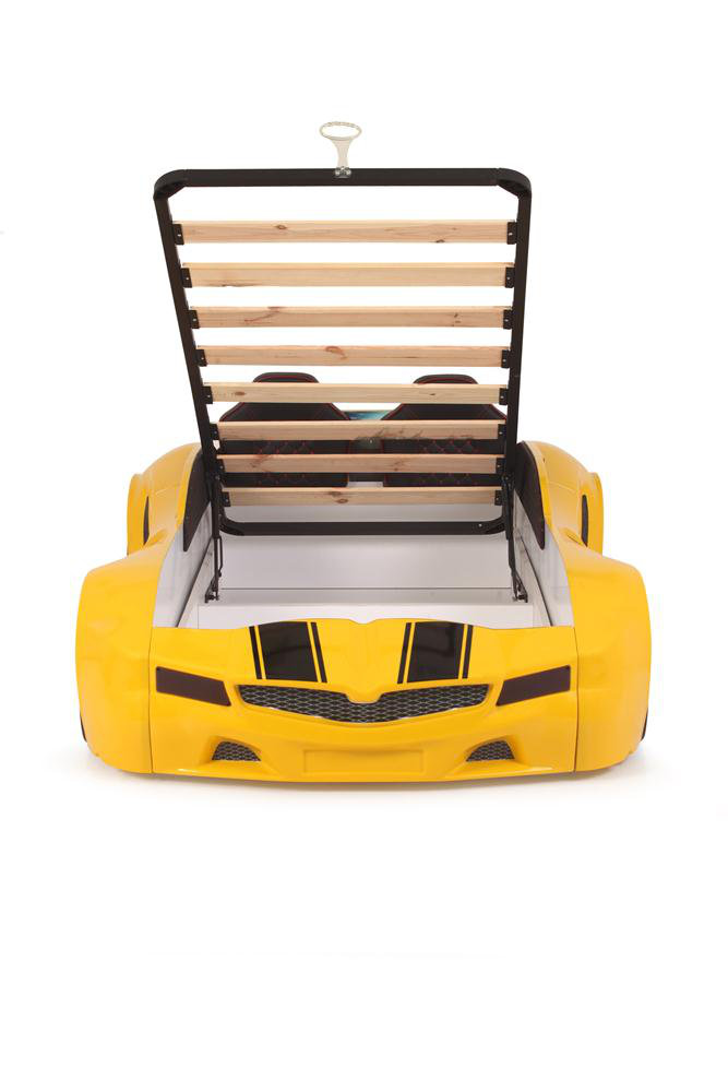 Zoomie Kids Aiden Twin Cars Bed | Wayfair