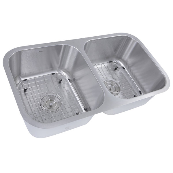 Nantucket Sinks Sconset 32.5'' L Undermount Single Bowl Stainless Steel ...