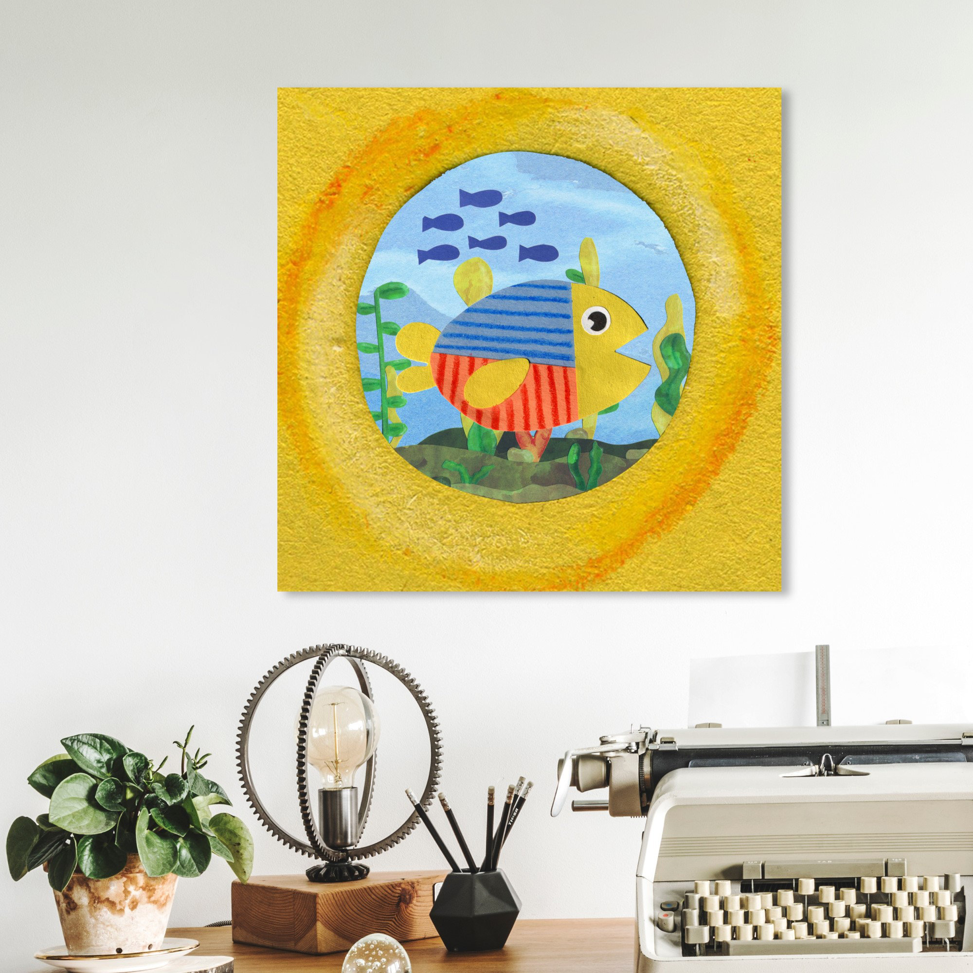Isabelle & Max™ Flynn Through the Glass Canvas Art | Wayfair