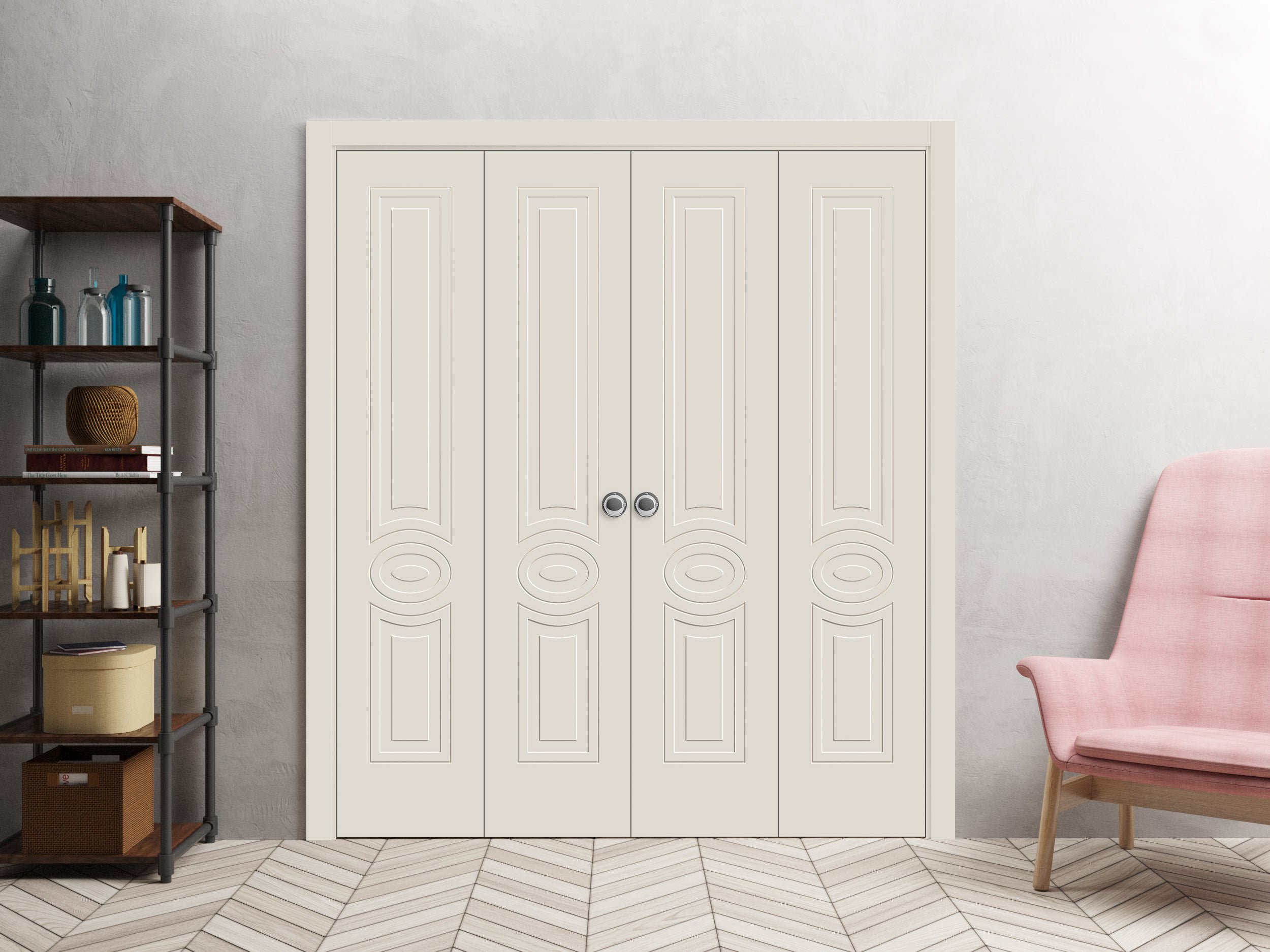 VDomDoors Paneled Solid Wood Standard Door | Wayfair