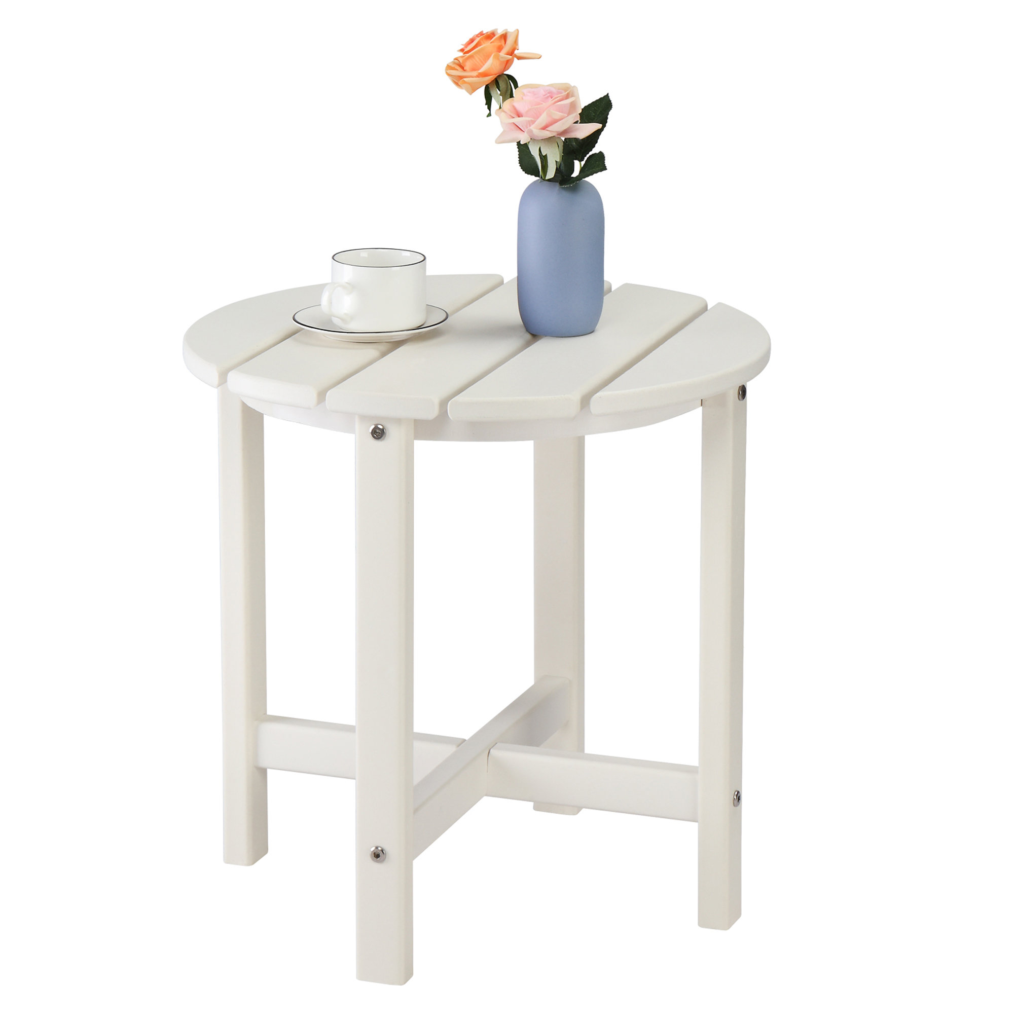 Highland Dunes Albryna Plastic Side Table | Wayfair