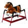 Qaba Kids Plush Spring Rocking Horse & Reviews | Wayfair