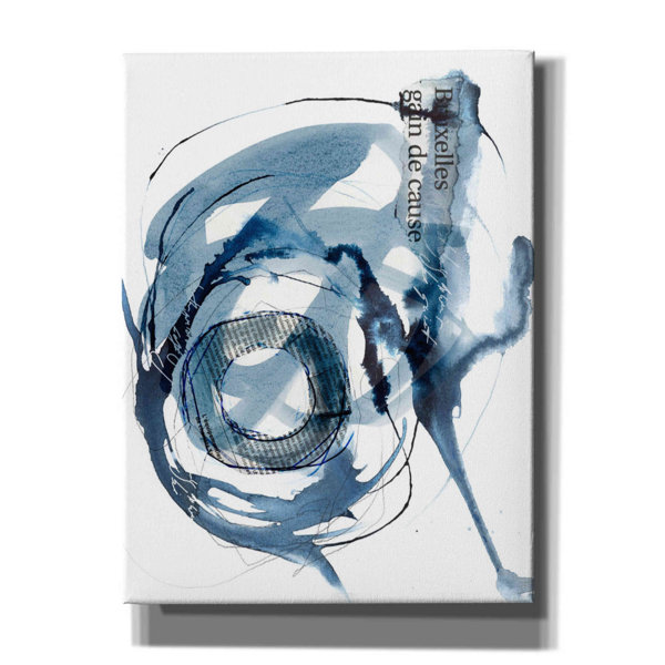 Orren Ellis 'Storey Of Hope Blue' By Andrea Haase Giclee Canvas Wall ...