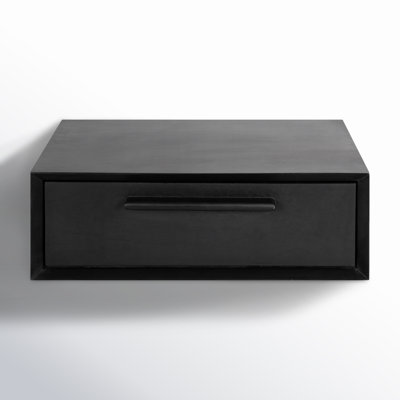 black rectangle box shelf