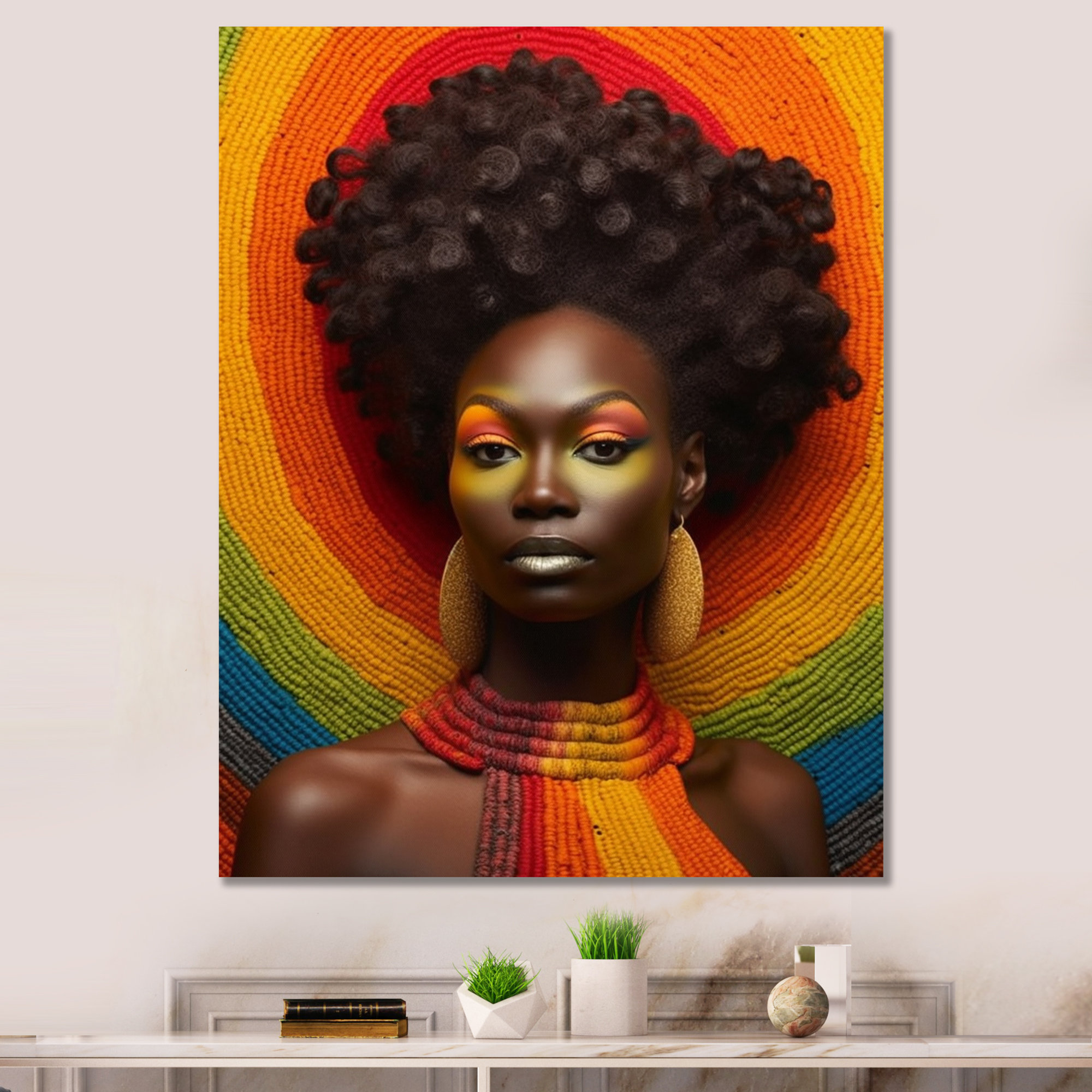 Ebern Designs Osunmare African Rainbow Orisha Goddess - African ...